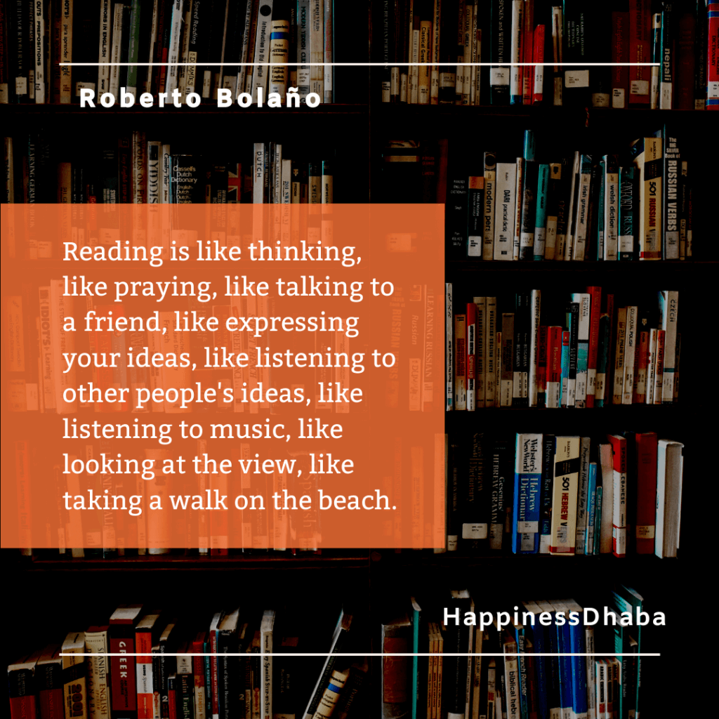 20 Quotes that prove Books and Happiness Go Together