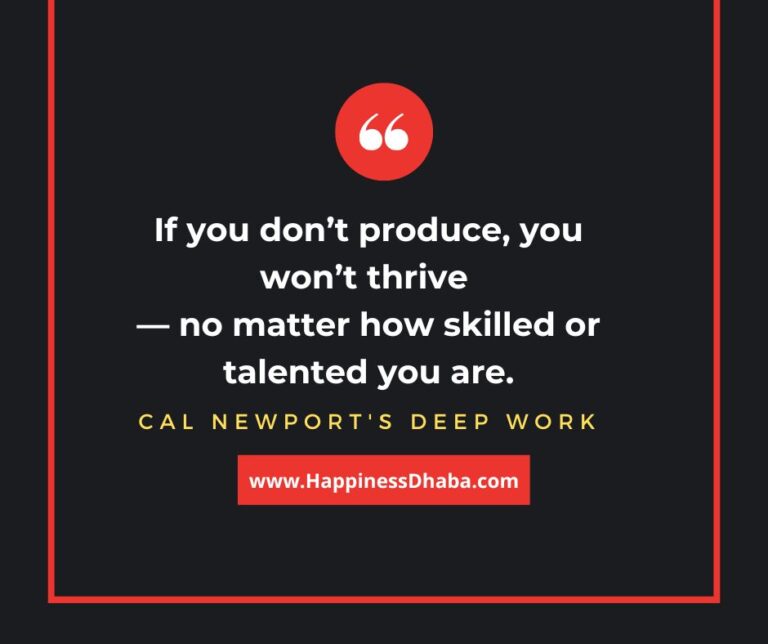10 Best Deep Work Quotes from Cal Newport | HappinessDhaba