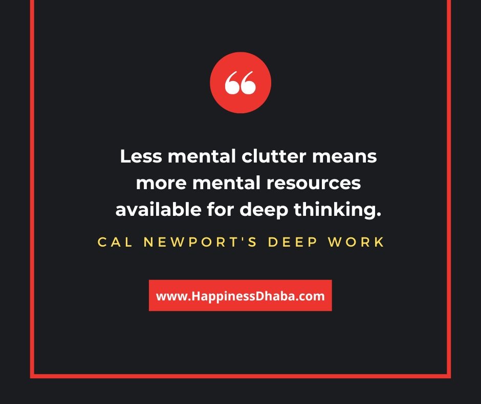 10 Best Deep Work Quotes from Cal Newport | HappinessDhaba