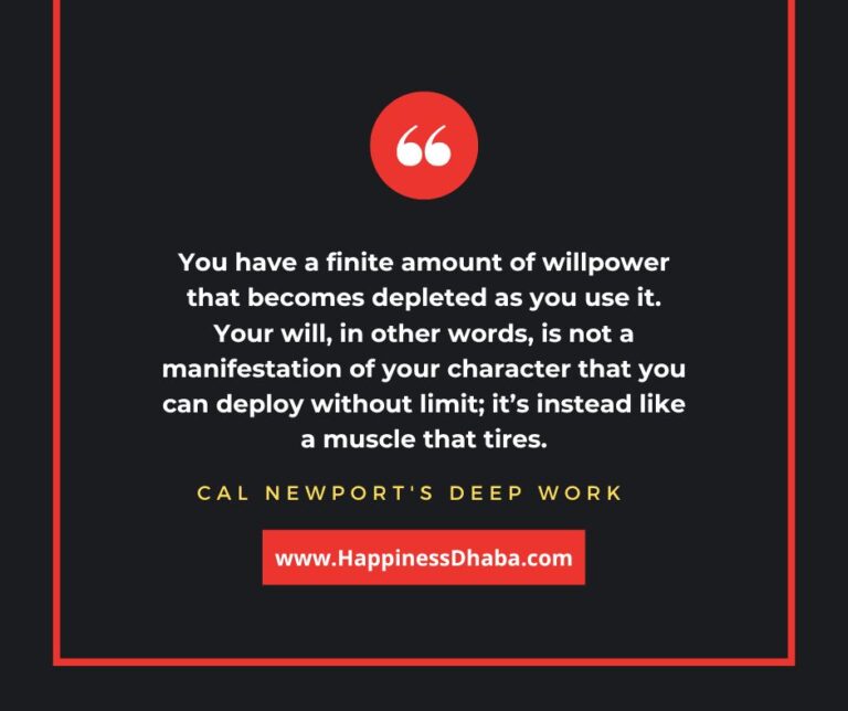 10 Best Deep Work Quotes from Cal Newport | HappinessDhaba