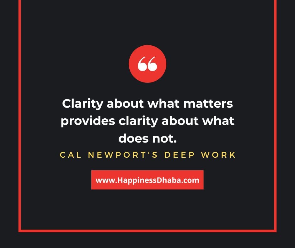 10 Best Deep Work Quotes from Cal Newport | HappinessDhaba